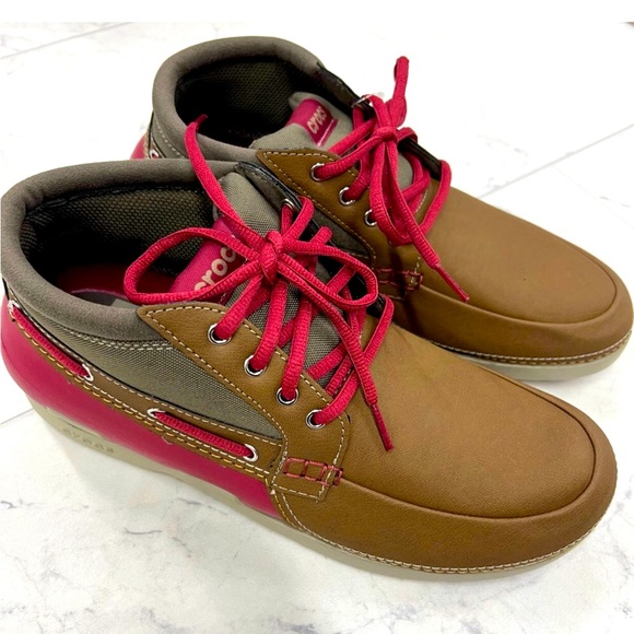 CROCS | Shoes | Crocs Beach Line Boat Chukka New | Poshmark